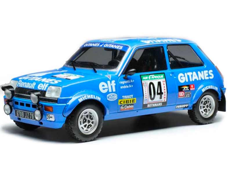 Renault - R5 Alpine Rally Bandama 1978 - IXO - 1/18 - Autos Miniatures ...