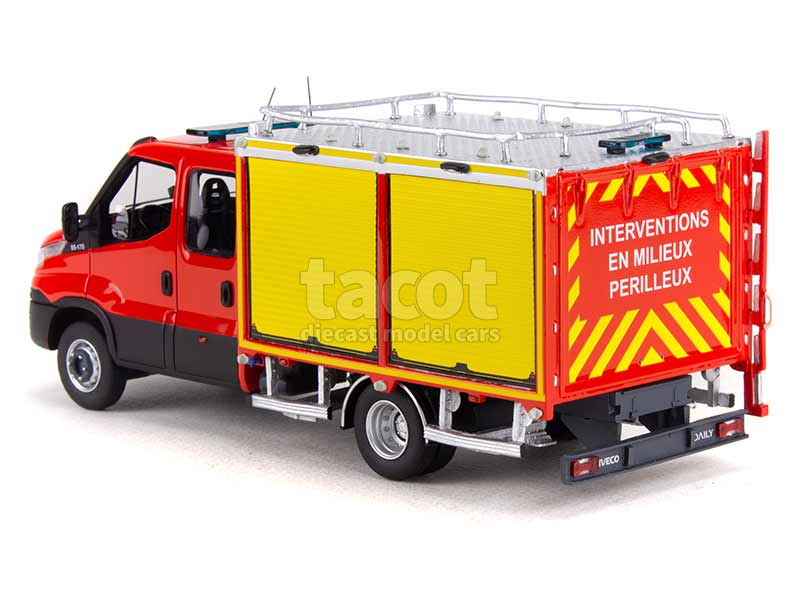 Iveco - Daily 65-170 BEHM VGRIMP Pompiers - Alerte - 1/43 - Autos Miniatures Tacot
