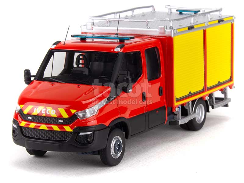 Iveco - Daily 65-170 BEHM VGRIMP Pompiers - Alerte - 1/43 - Autos Miniatures Tacot
