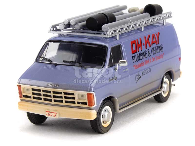 Dodge - Ram Van Oh-Kay 1990 - Greenlight - 1/43 - Autos Miniatures Tacot