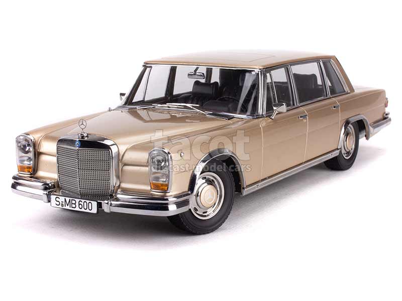 Mercedes - 600 SWB/ W100 1963 - KK Scale Models - 1/18 - Autos ...