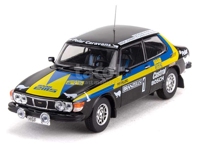 Saab - 99 Swedish Rally 1977 - IXO - 1/43 - Autos Miniatures Tacot