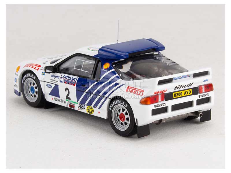 Ford - RS200 RAC Rally 1986 - IXO - 1/43 - Autos Miniatures Tacot