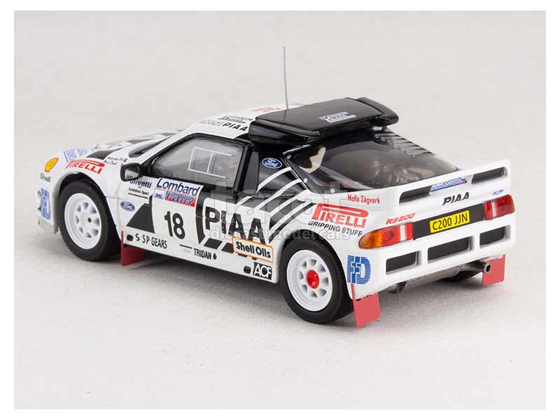Ford - RS200 RAC Rally 1986 - IXO - 1/43 - Autos Miniatures Tacot