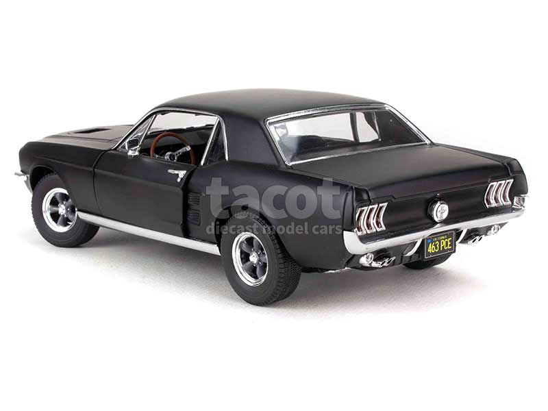 Ford - Mustang Coupé Creed 1967 - Greenlight - 1/18 - Autos Miniatures ...