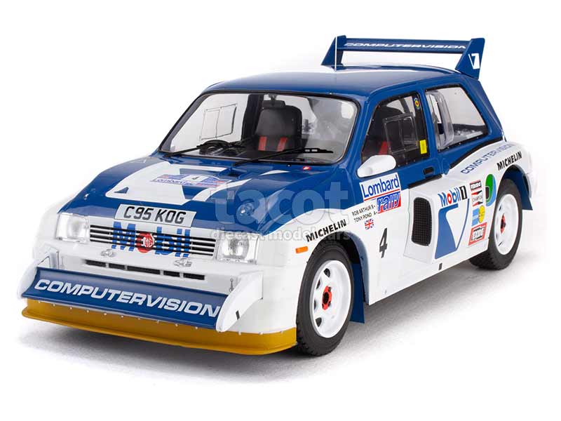 MG - Metro Gr4 RAC Rally 1986 - IXO - 1/18 - Autos Miniatures Tacot