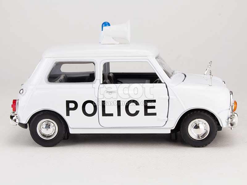 Morris - Mini Cooper Police 1961 - Motor Max - 1/18 - Autos Miniatures ...