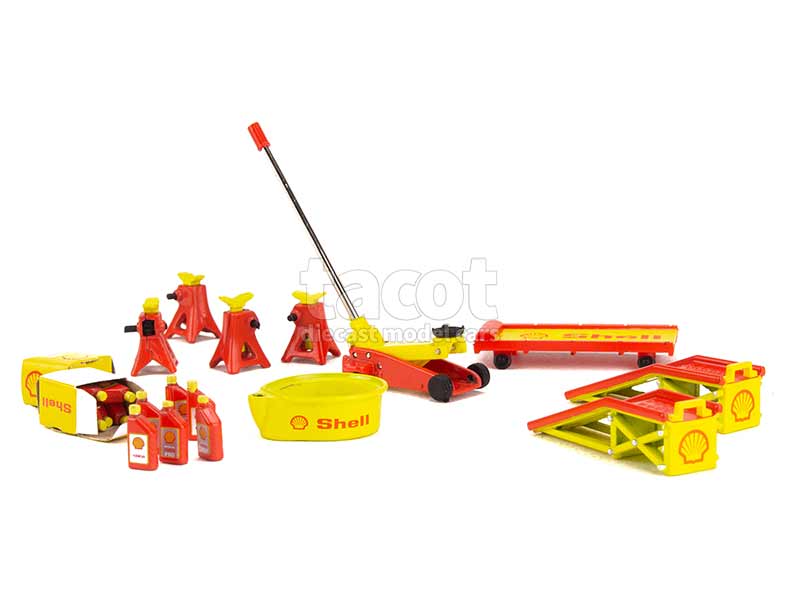 Divers - Outils Atelier Shell - GMP - 1/18 - Autos Miniatures Tacot