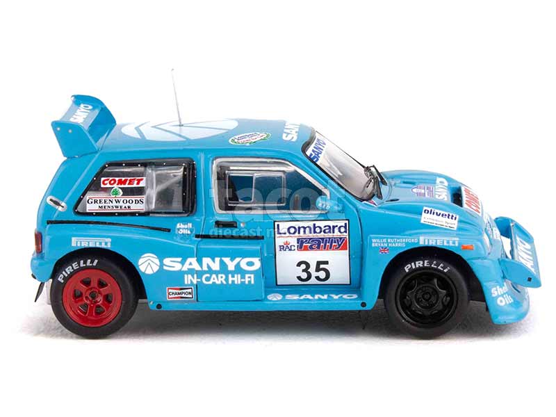 MG - Metro 6R4 RAC Rally 1986 - IXO - 1/43 - Autos Miniatures Tacot
