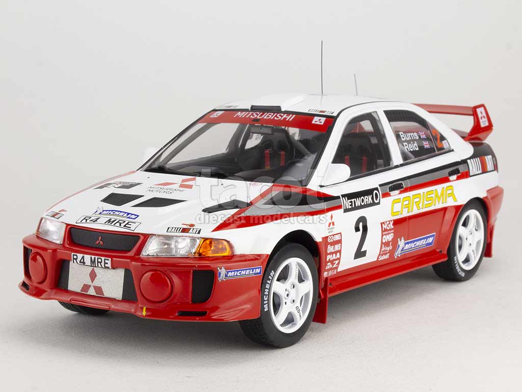 Mitsubishi - Lancer RS Evo V RAC Rally 1998 - IXO - 1/18 - Autos ...