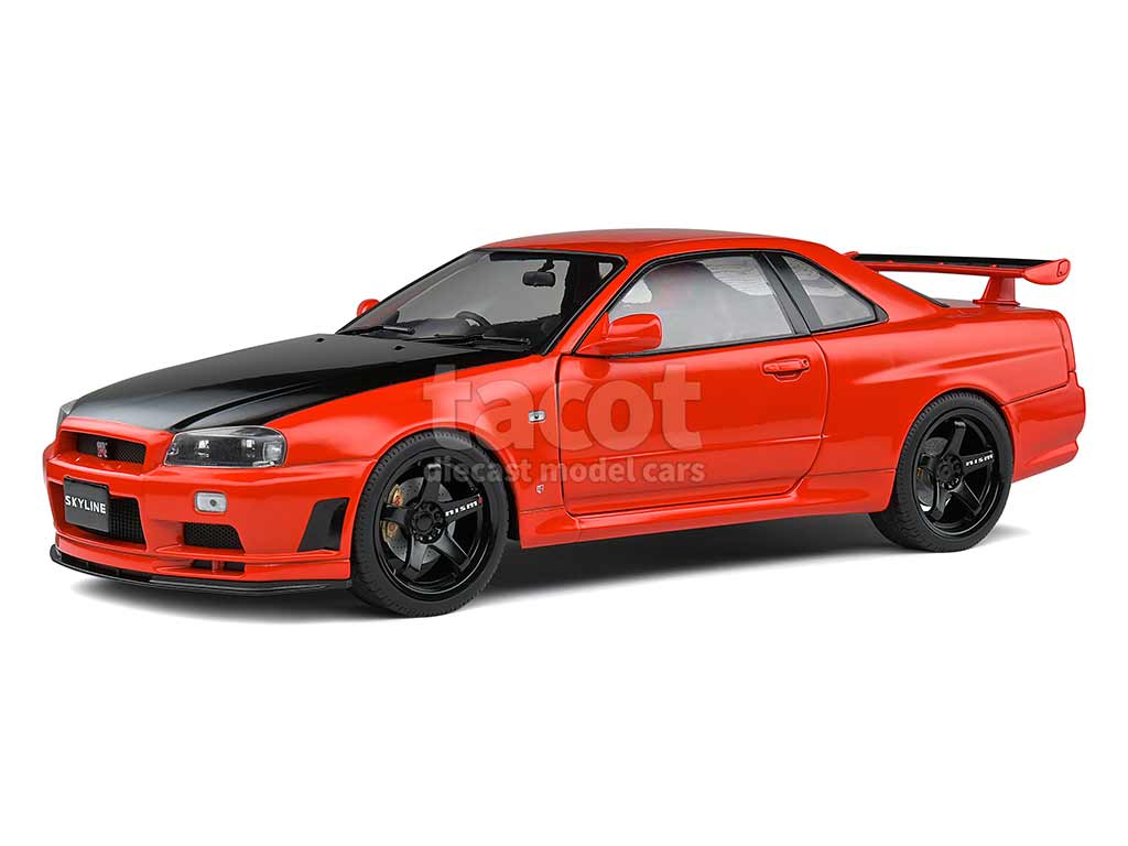 Nissan - Skyline GT-R R34 1999 - Solido - 1/18 - Autos Miniatures Tacot
