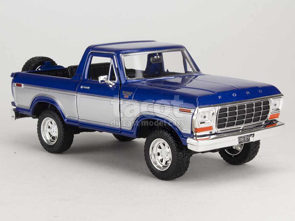 Ford - Bronco Ranger XLT 1978 - Motor Max - 1/24 - Autos Miniatures Tacot