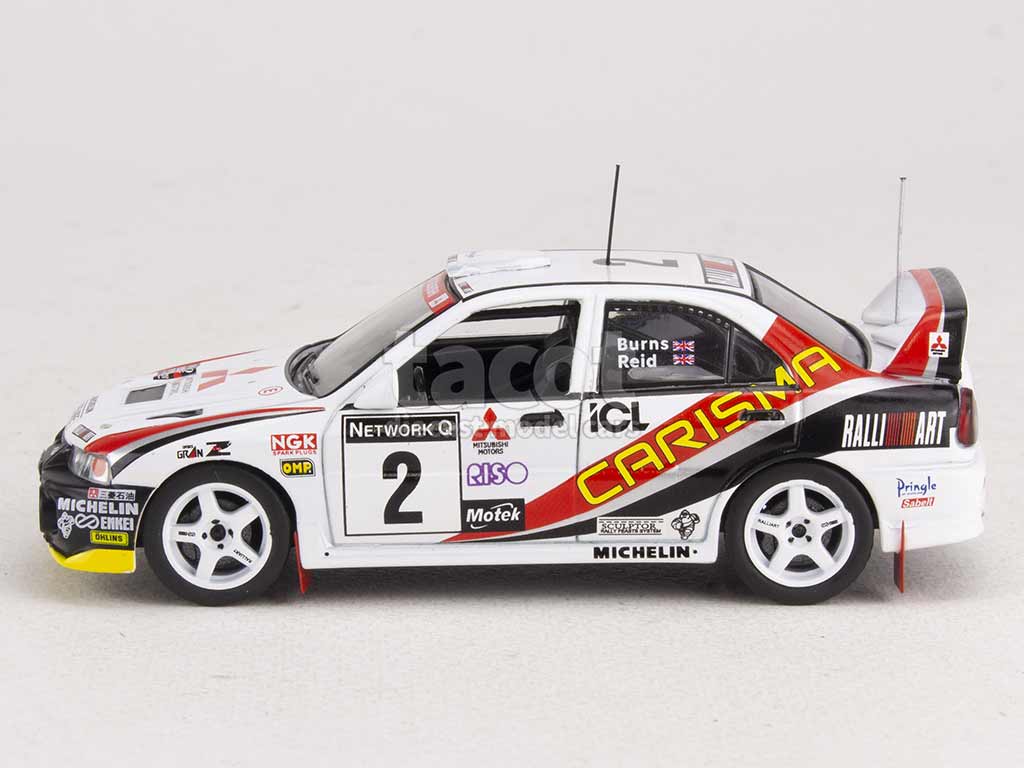 Mitsubishi - Carisma GT Evo IV RAC 1997 - IXO - 1/43 - Autos Miniatures ...