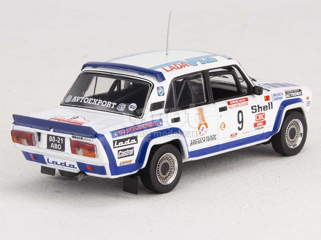 Lada - 2105 VFTS New Zealand Rally 1985 - IXO - 1/43 - Autos Miniatures ...