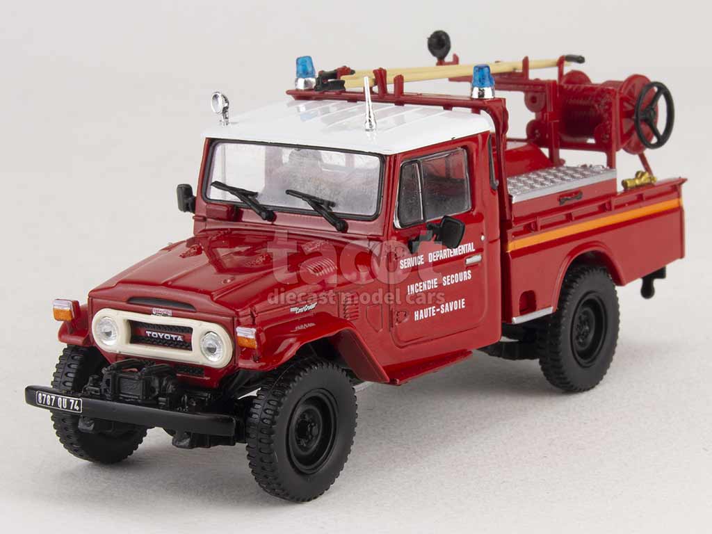 Toyota - FJ 45 CCFL Desautel - Modèle Presse - 1/43 - Autos Miniatures Tacot