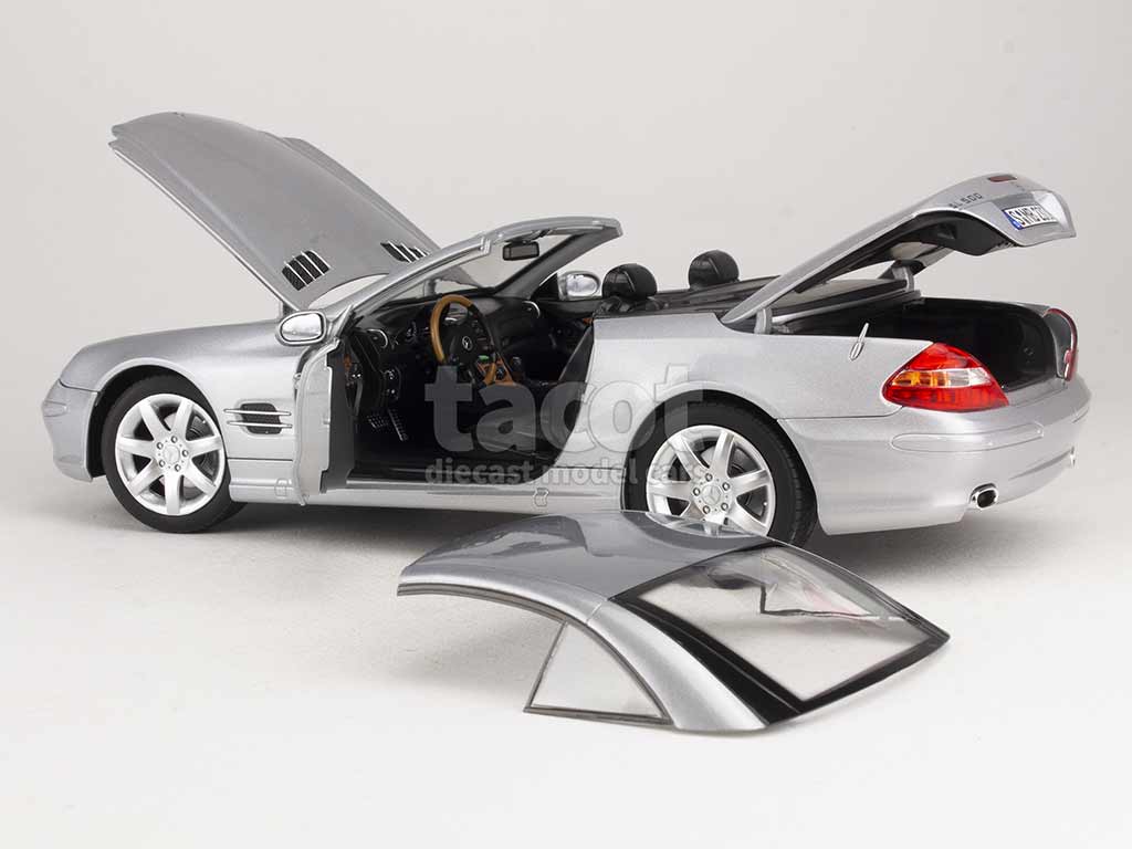 Mercedes - SL 500/ R230 2001 - Norev - 1/18 - Autos Miniatures Tacot