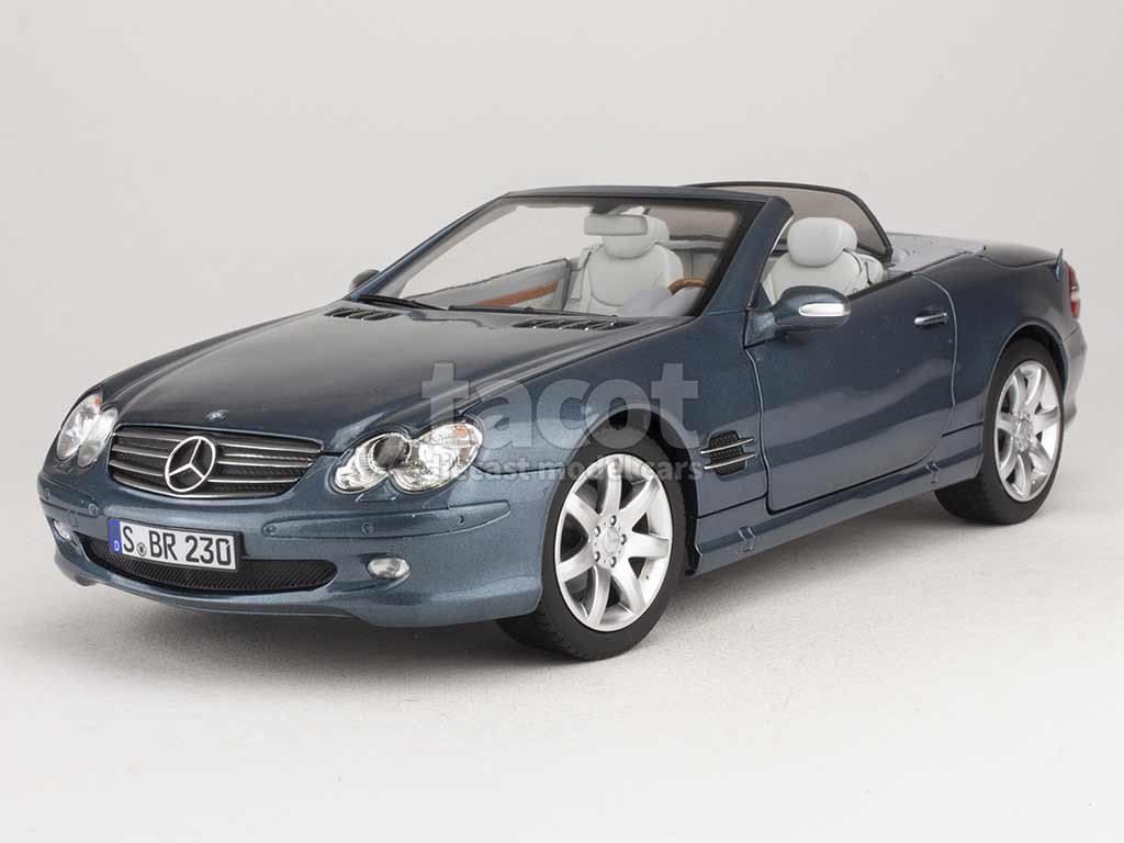 Mercedes - SL 500/ R230 Cabriolet 2001 - Norev - 1/18 - Autos Miniatures Tacot
