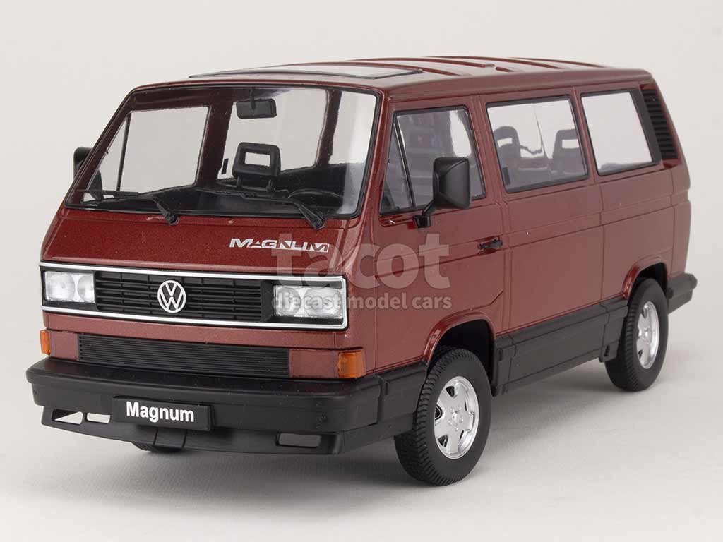 Volkswagen - Combi T3 Bus Multivan Magnum 1987 - KK Scale Models - 1/18 ...