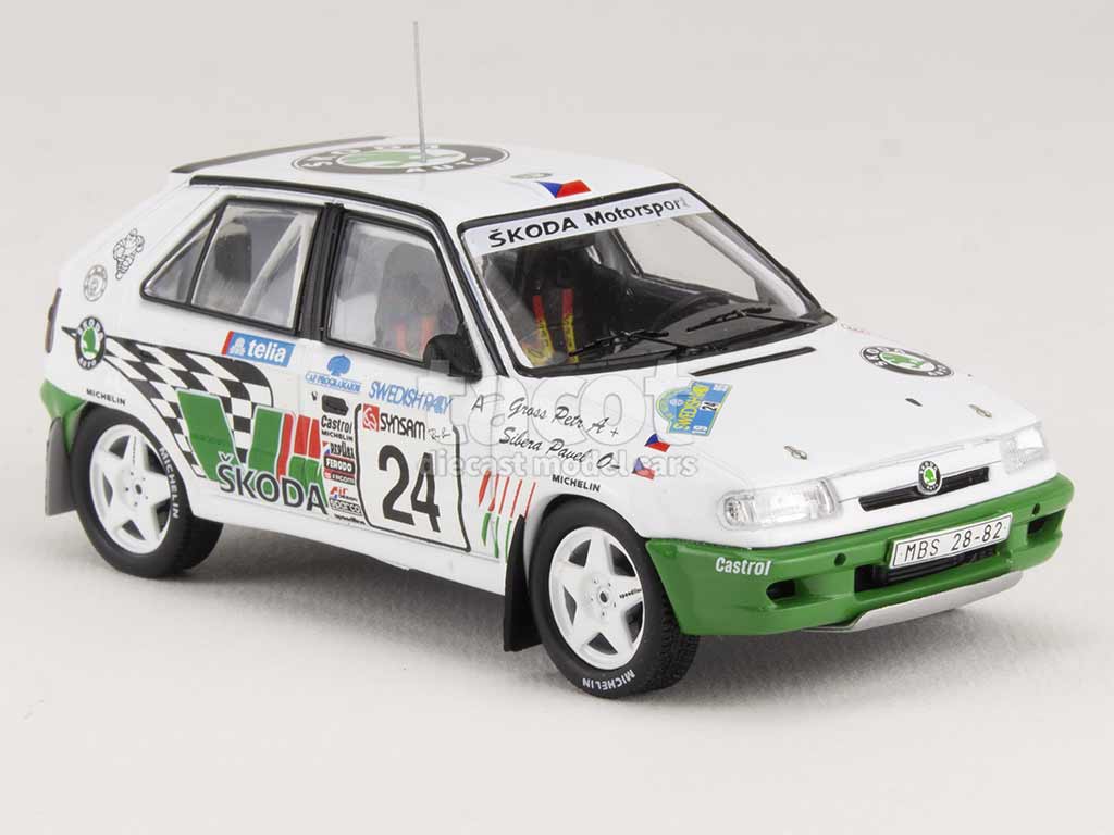Skoda - Felicia Kit Car Sweden Rally 1995 - IXO - 1/43 - Autos ...