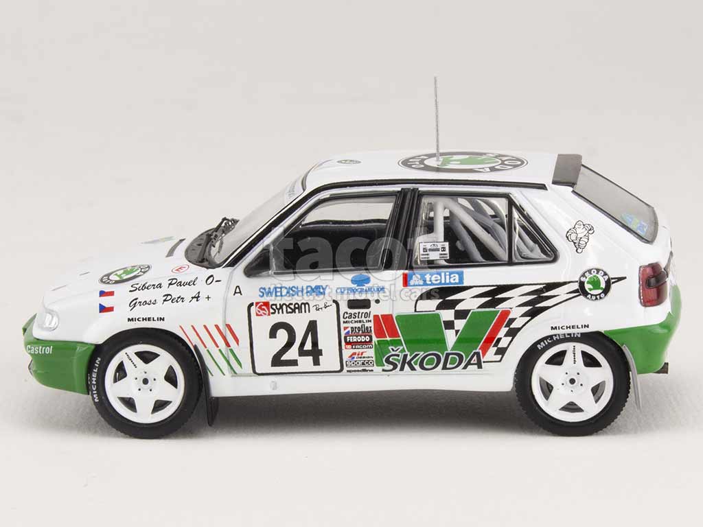 Skoda - Felicia Kit Car Sweden Rally 1995 - IXO - 1/43 - Autos ...