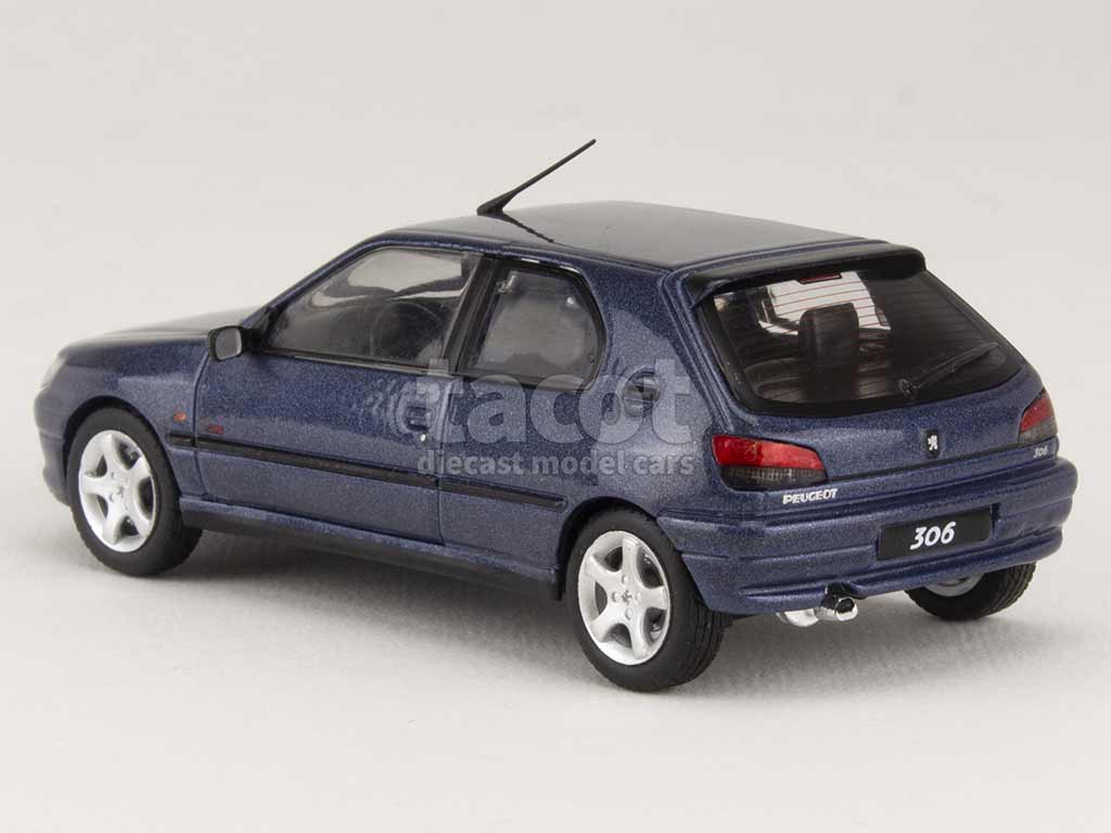 Peugeot - 306 S16 3 Doors 1998 - Solido - 1/43 - Autos Miniatures Tacot