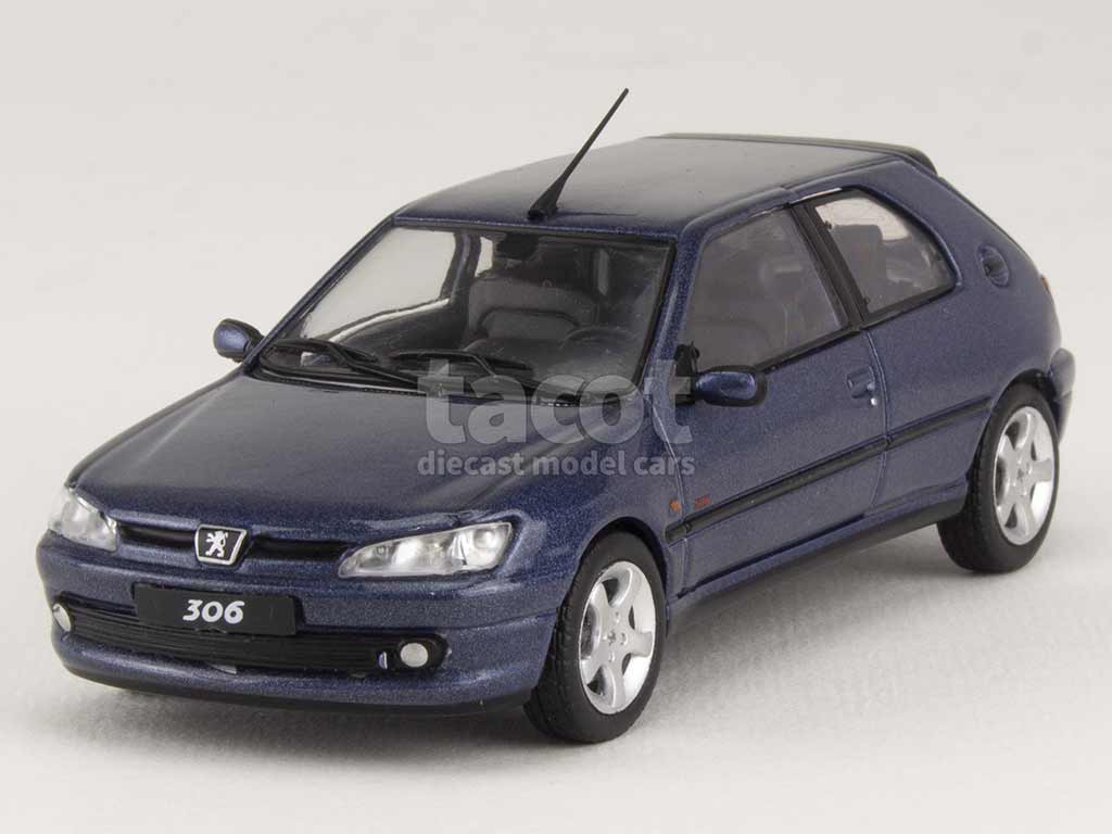 Peugeot - 306 S16 3 Doors 1998 - Solido - 1/43 - Autos Miniatures Tacot