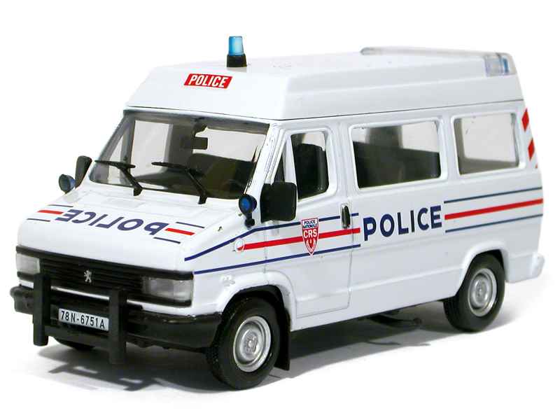 Peugeot - J5 Police 1993 - Modèle Presse - 1/43 - Autos Miniatures Tacot