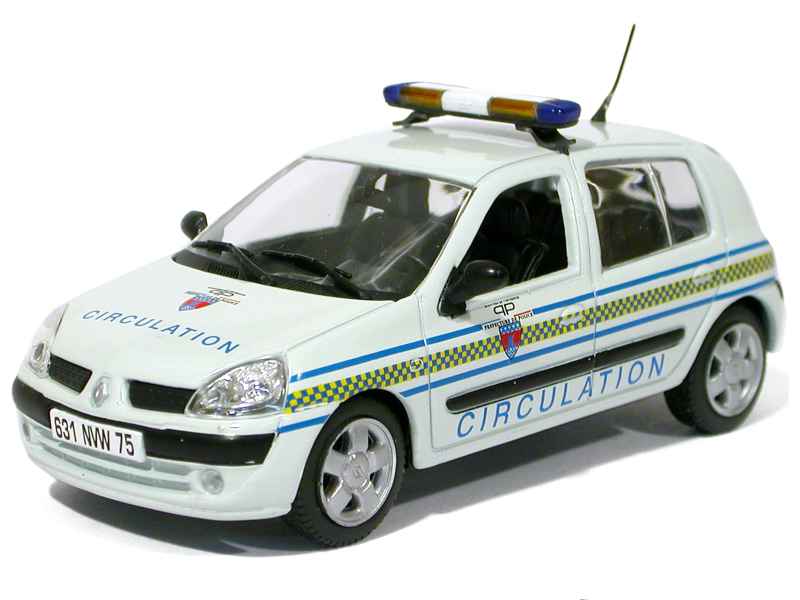Renault - Clio II Police 2002 - Modèle Presse - 1/43 - Autos Miniatures ...