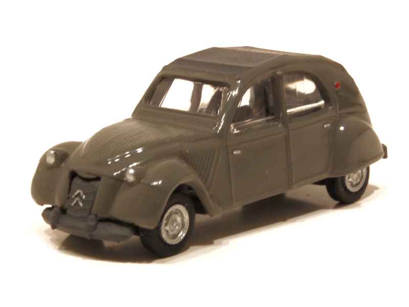 Citroën - 2CV 1956 - Norev Micro HO - 1/87 - Autos Miniatures Tacot