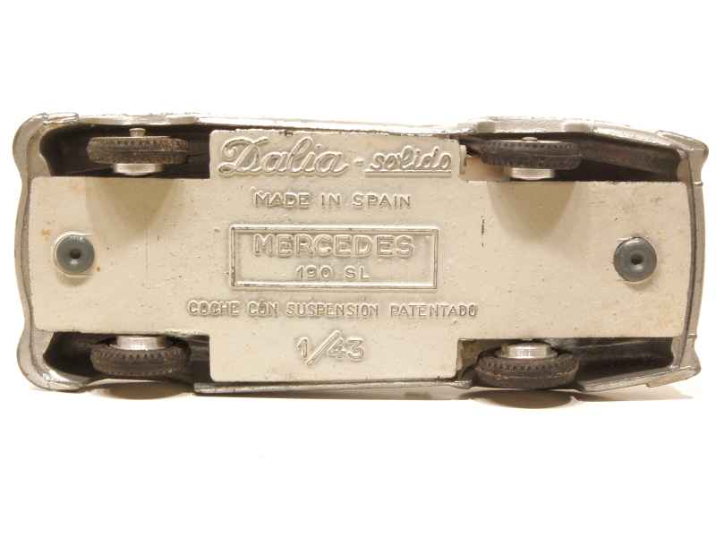 Mercedes - 190 SL/ W121 Cabriolet - Solido - 1/43 - Autos Miniatures Tacot