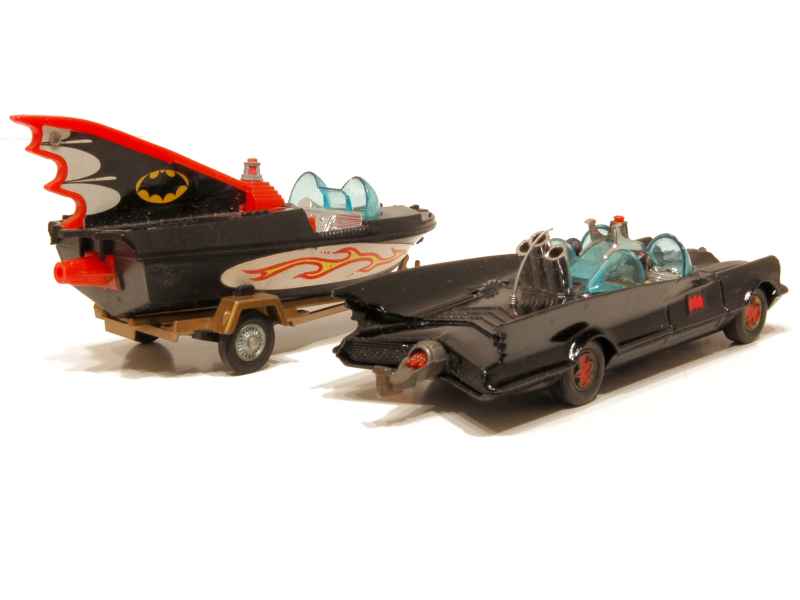 Batmobile - Batman and Robin/ With Boat/ P - Corgi - 1/43 - Autos ...