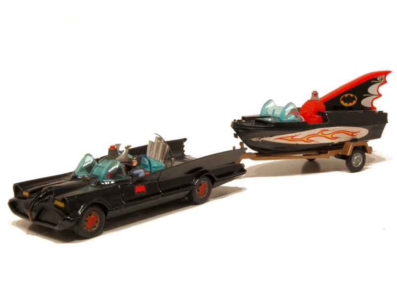 Batmobile - Batman and Robin/ With Boat/ P - Corgi - 1/43 - Autos ...