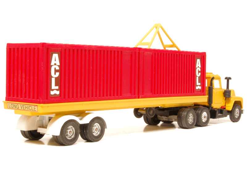 Mack - Porte Containers - Corgi - 1/43 - Autos Miniatures Tacot