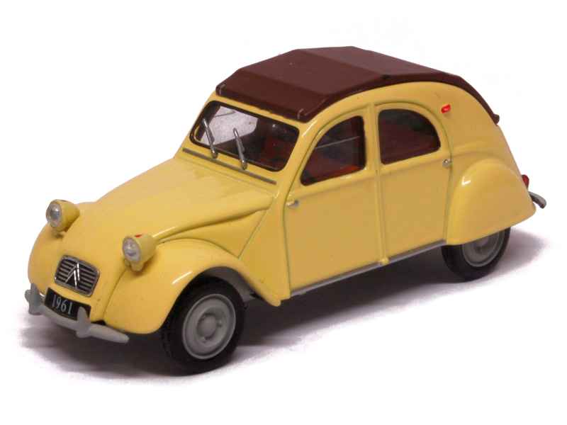 Citroën - 2CV 1961 - Universal Hobbies - 1/43 - Autos Miniatures Tacot