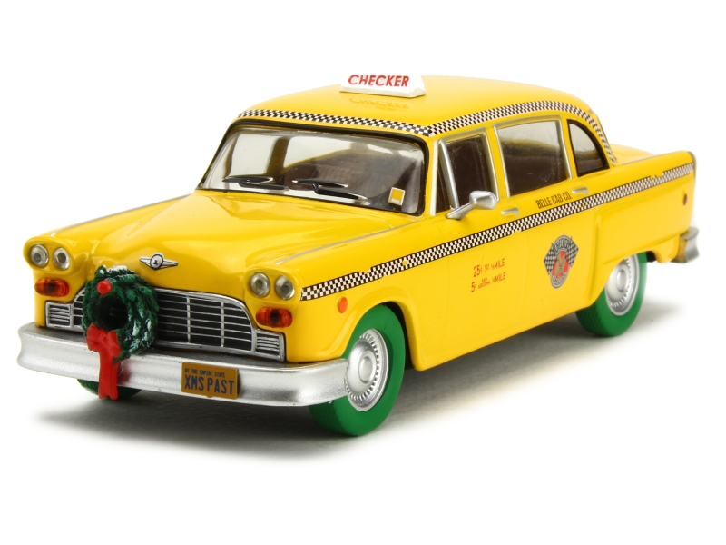 Checker - Cab Taxi 1978 - Greenlight - 1/43 - Autos Miniatures Tacot