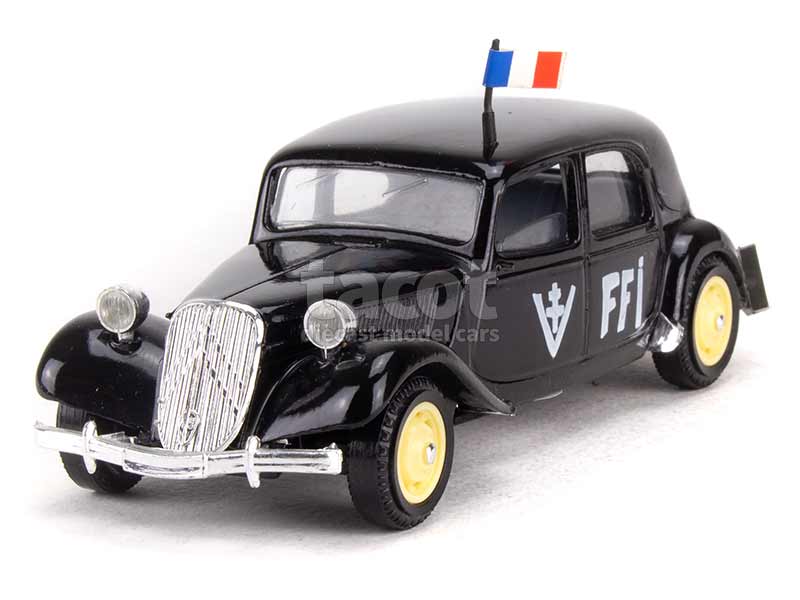 Citroën - Traction 15CV FFi - Solido - 1/43 - Autos Miniatures Tacot